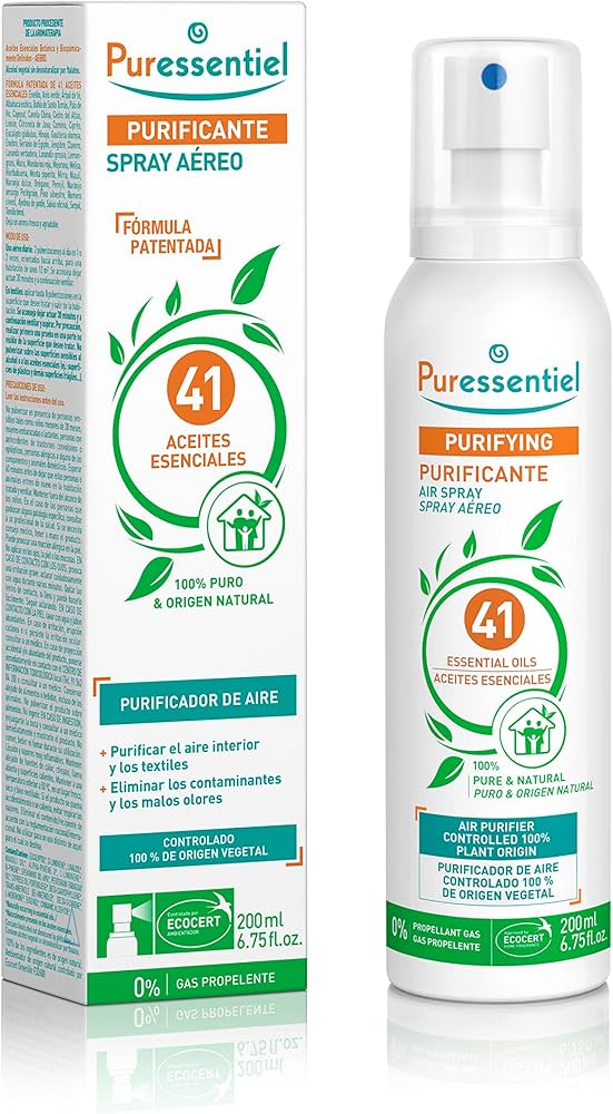Purificador de Aire Puressentiel 41 Aceites Esenciales - 100% Natural ...